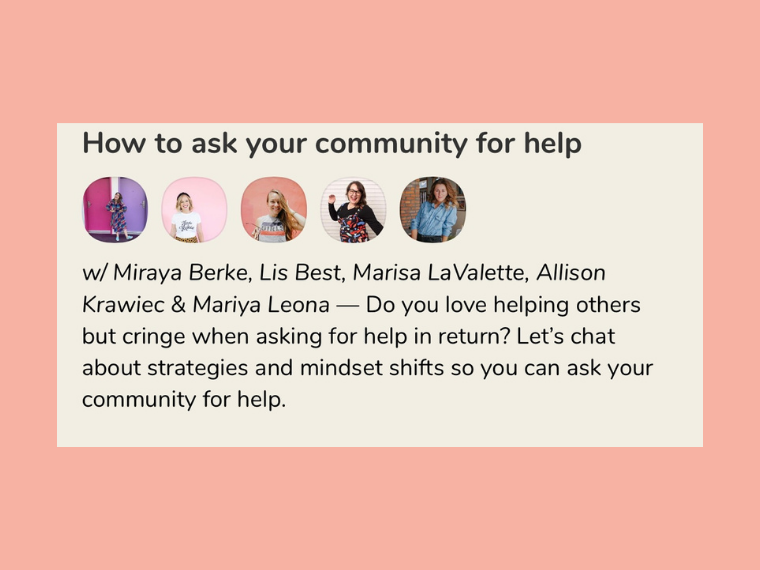 How to Ask Your Community for Help (Without Feeling Awkward) - Mixily Blog