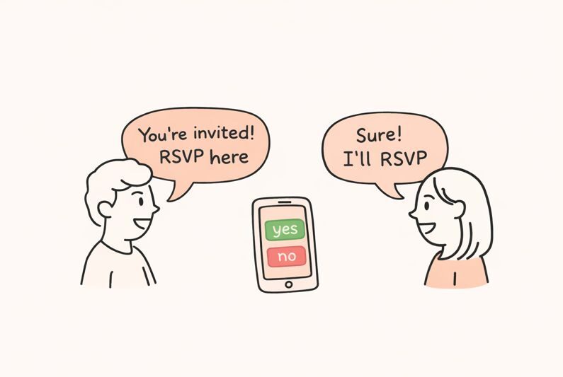 RSVP Etiquette Guide: How to RSVP (With Examples) - Mixily Blog